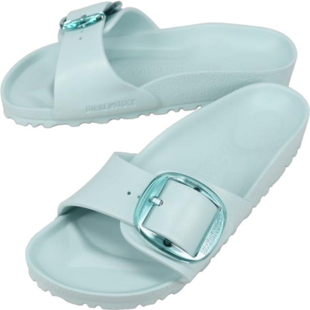 ビルケンシュトック BIRKENSTOCK サンダル マドリッド ビッグバックル イーブイエー Madrid Big Buckle EVA サーフグリーン 1029614 ナロー幅