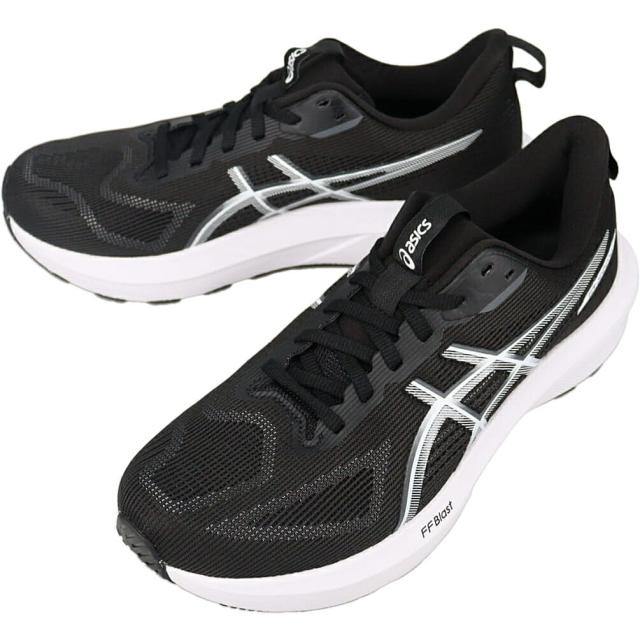 アシックス asics スニーカー メンズ GT-1000 14 ブラック/ホワイト 1011C077-002