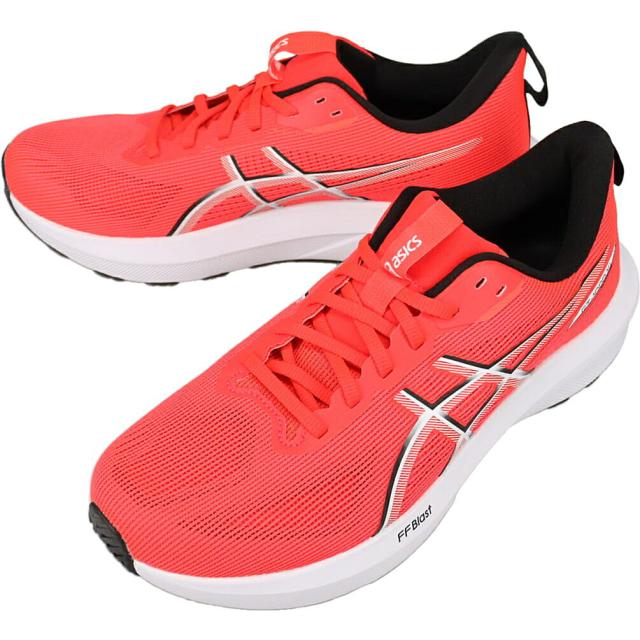 アシックス asics スニーカー メンズ GT-1000 14 フラッシュレッド/ブラック 1011C077-600