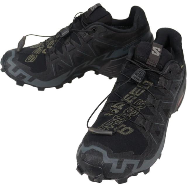 サロモン salomon ウィメンズ トレイルランニングシューズ スピードクロス 6 ゴアテックス SPEEDCROSS 6 GORE-TEX ブラック/ブラック/ファントム 417434