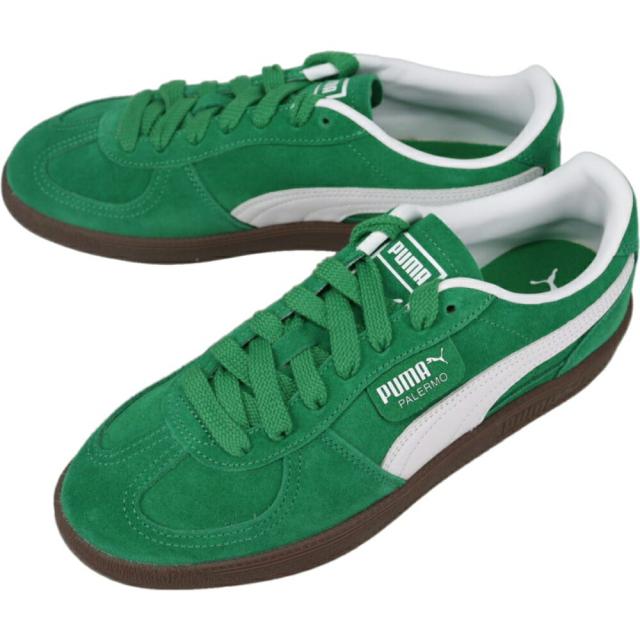 プーマ PUMA スニーカー パレルモ PALERMO アーカイブグリーン/プーマホワイト 396463 63