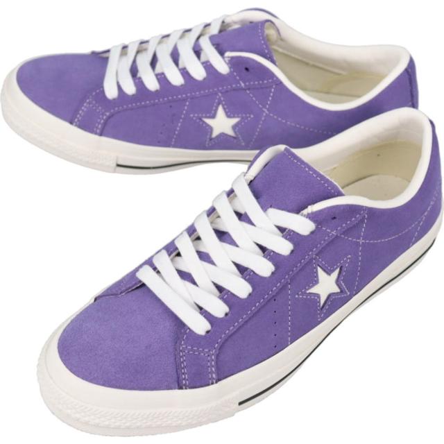 コンバース CONVERSE スニーカー ワンスター スエード ONE STAR SUEDE パープル PURPLE 33702080