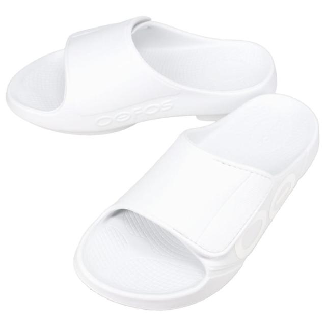 ウーフォス OOFOS リカバリーサンダル ウーアー スポーツ フレックス OOahh Sport Flex ホワイト White 2000060003231
