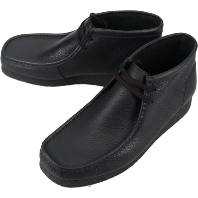 クラークス Clarks メンズ ワラビー エヴォ ブーツ Wallabee EVO BT ブラックレザー 26179710