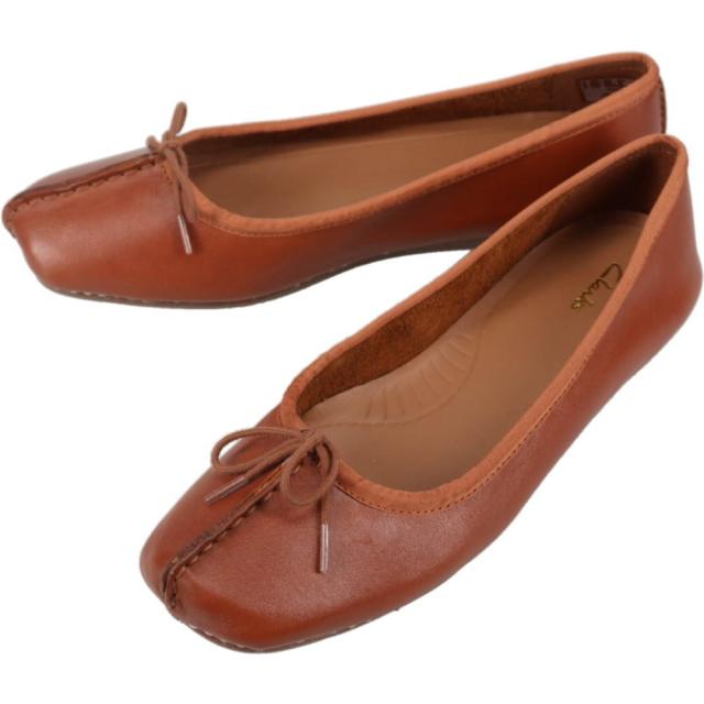 クラークス Clarks フレックルアイス Freckle Ice ダークタンレザー 20352930