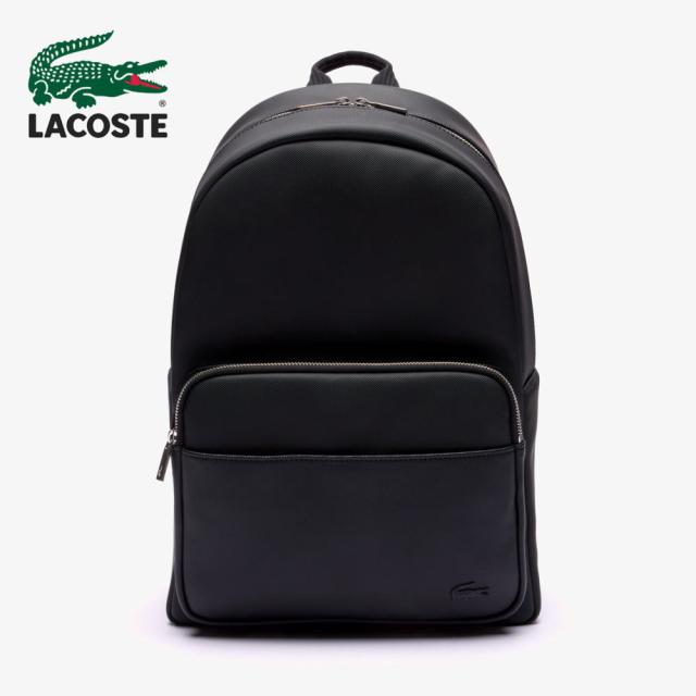 ラコステ LACOSTE メンズクラシック ポケットバックパック NH4430HC 000(ブラック)
