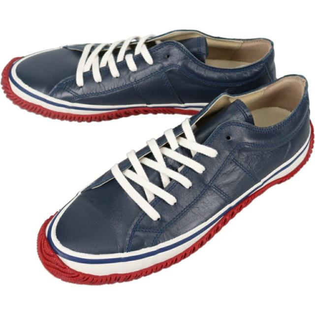 スピングル SPINGLE スニーカー SP-1066 ネイビー/レッド 79