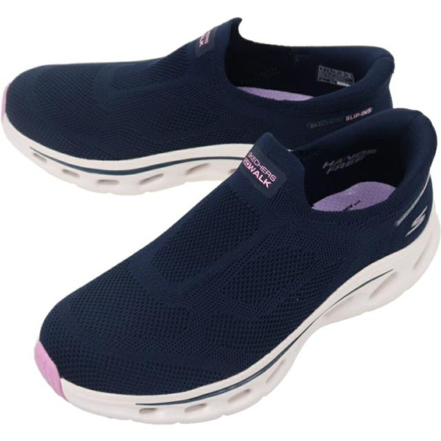 スケッチャーズ SKECHERS スニーカー ゴーウォーク グライドステップ 2.0 - アネット GO WALK GLIDE-STEP 2.0 - ANNETTE ネイビーマルチ NVMT 125120