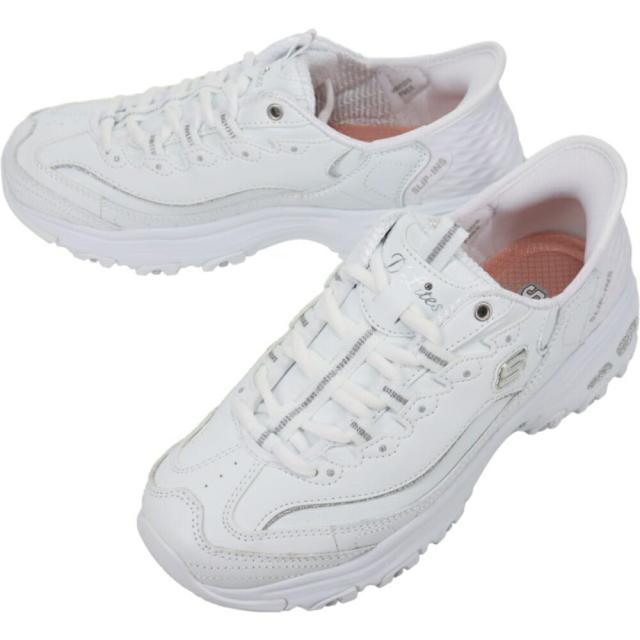 スケッチャーズ SKECHERS スニーカー ディーライツ - ニューシーン DLITES-NEW SCENE ホワイト/シルバー WSL 150031
