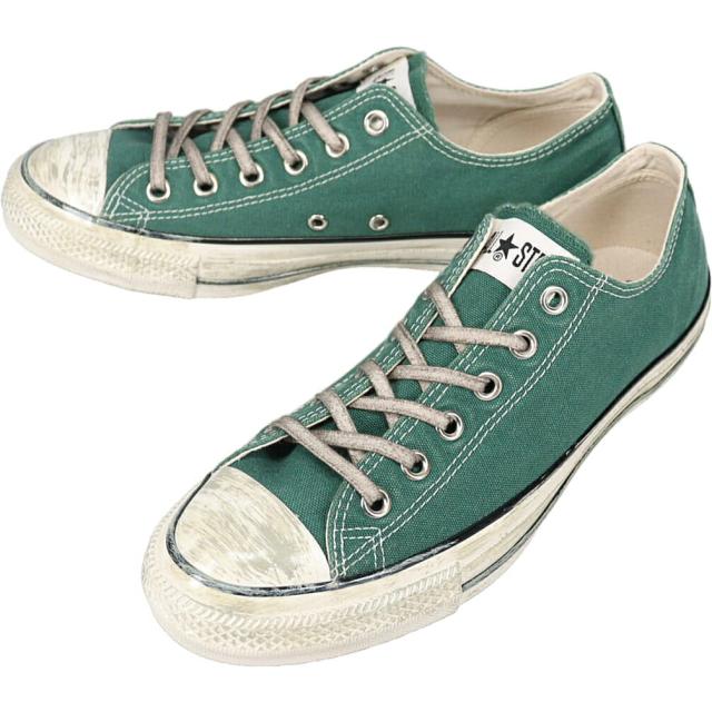 コンバース CONVERSE スニーカー オールスター エイジド AG OX ALL STAR AGED AG OX ダークセージ 1SE693
