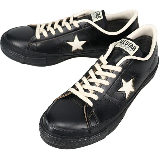 コンバース CONVERSE スニーカー ワンスター ジャパン ONE STAR J ブラック BLACK 33702070