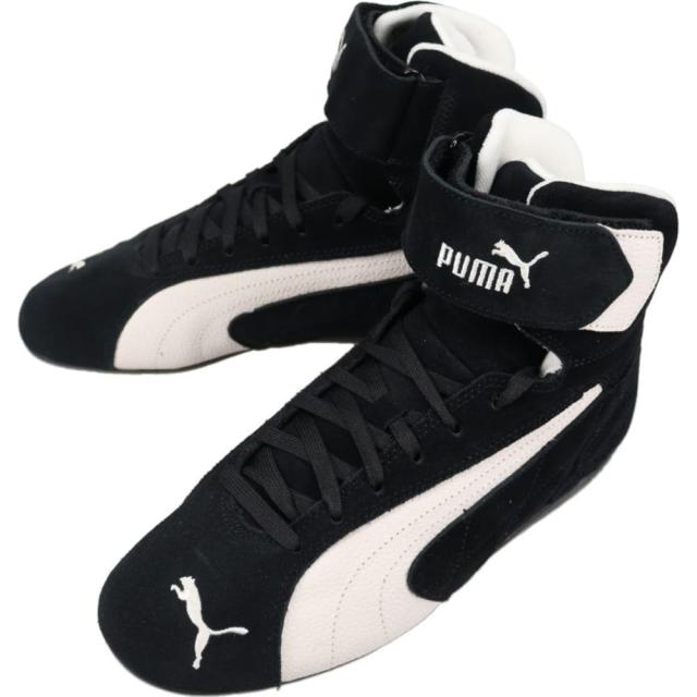 プーマ PUMA スニーカー スピードキャット ミッド  Speedcat Mid プーマブラック/ウォームホワイト 400384 01