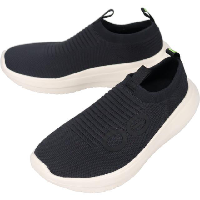 ウーフォス OOFOS スニーカー ウーマイ ゼン OOmy Zen チョーク/ブラック Chalk/Black