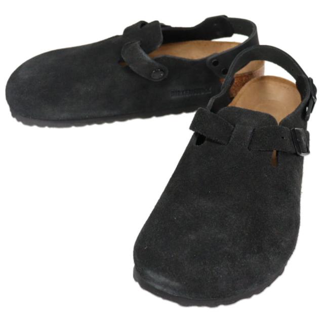 ビルケンシュトック BIRKENSTOCK サンダル トキオ 2 スウェード Tokio II Suede ブラック レギュラー幅 1028337