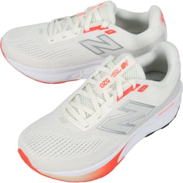 ニューバランス New balance ランニングシューズ フレッシュフォーム 520 v9 Fresh Foam 520 v9 W520 CA9 ホワイト/グレー