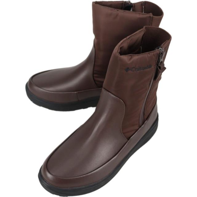 コロンビア Columbia ブーツ サップランド スリー ディーヴァ サイドジップ ウォータープルーフ オムニヒートインフィニティ SAPLAND 3 DIVA SIDE-ZIP WP OHI  YL8933-259 マダーブラウン