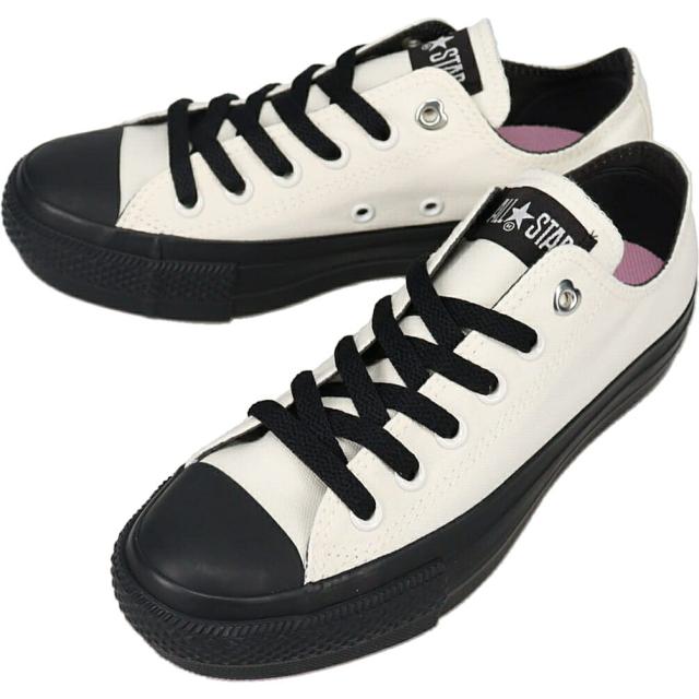 コンバース CONVERSE スニーカー オールスター PLTS ハートアイレット BP OX ALL STAR PLTS HEARTEYELET BP OX ホワイト/ブラック WHITE/BLACK 5SE871