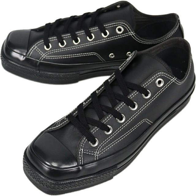コンバース CONVERSE スニーカー オールスター スクエアトウ LE OX ALL STAR SQUARETOE LE OX ブラック/ブラック BLACK/BLACK 1SE813