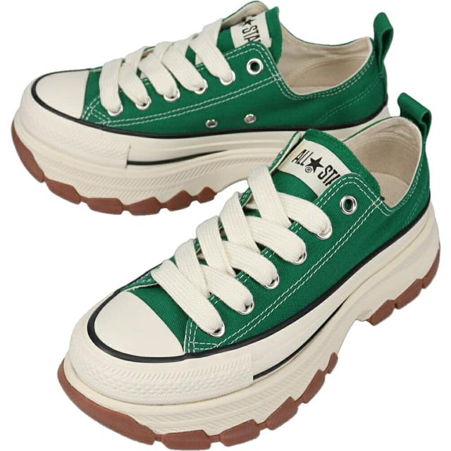 コンバース CONVERSE スニーカー オールスター トレックウエーブ FS OX ALL STAR TREKWAVE FS OX グリーン GREEN 1SE816