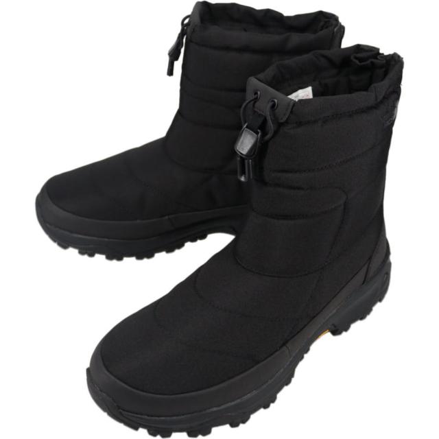 ノースフェイス THE NORTH FACE ヌプシ ブーティー ウォータープルーフ バックジップ Nuptse Bootie WP Backzip TNFブラック/TNFブラック NF52577 KK