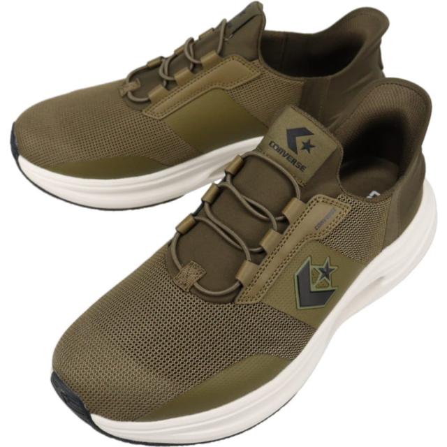 コンバース CONVERSE スニーカー ケイブスター スリットスライド CAVESTAR SLIT SLIDE オリーブ 33600181