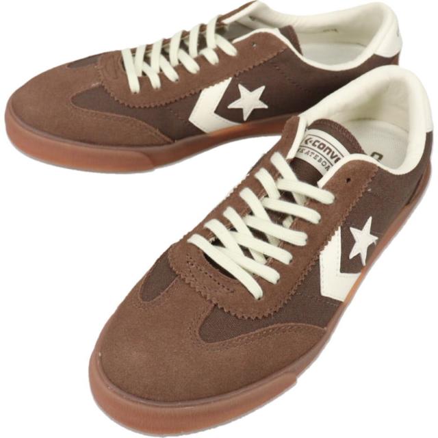 コンバース CONVERSE スニーカー ロードクラシック スケート オックス ROADCLASSIC SK OX ブラウン/ベージュ 1SE772