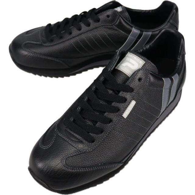 パトリック PATRICK スニーカー マラソン レザー MARATHON-L ブラックグレー BKGY 982551