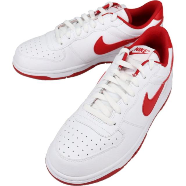 ナイキ NIKE スニーカー ナイキ ビッグ ロー NIKE BIG LOW ホワイト/ジムレッド 355152 150