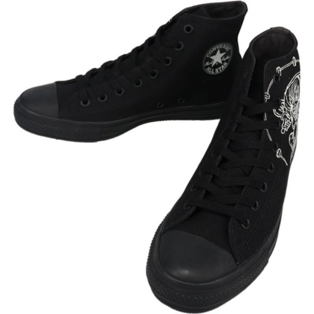 コンバース CONVERSE スニーカー オールスター フウジンライジン ハイ ALL STAR FUJINRAIJIN HI ブラック 31316660