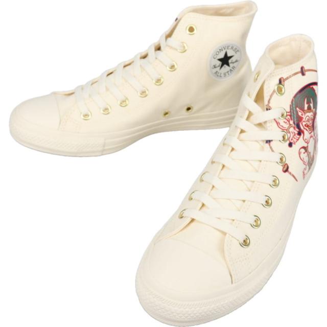 コンバース CONVERSE スニーカー オールスター フウジンライジン ハイ ALL STAR FUJINRAIJIN HI ホワイト 31316661