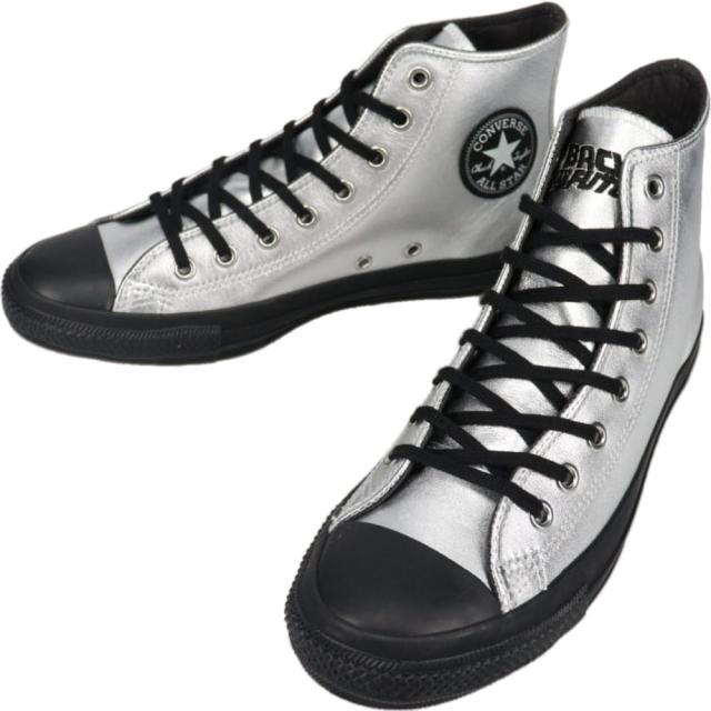 コンバース CONVERSE スニーカー オールスター TM ハイ / バック・トゥ・ザ・フューチャー ALL STAR TM HI / BACK TO THE FUTURE シルバー/ブラック SLV/BLK 31316500