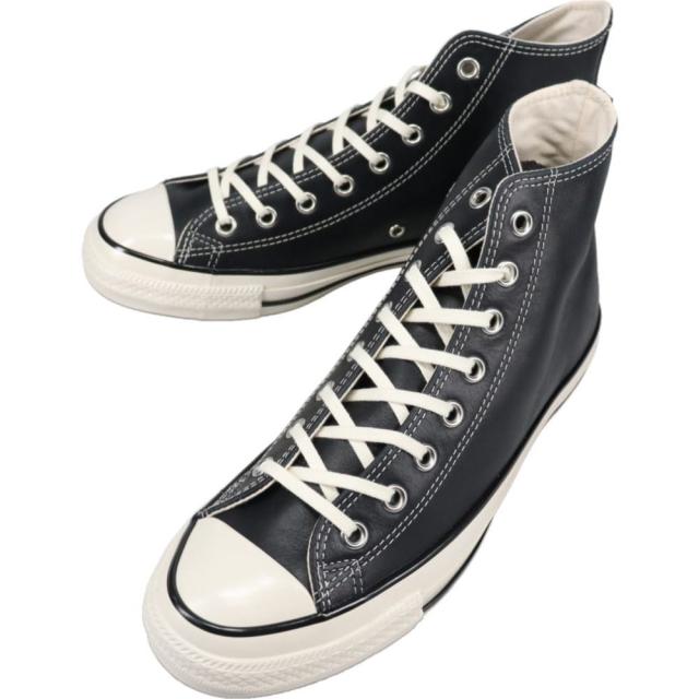 コンバース CONVERSE スニーカー オールスター エイジド ワックスドレザー HI ALL STAR AGED WAXEDLEATHER HI ミッドナイトブルー MD.BLUE 1SE846 31316560