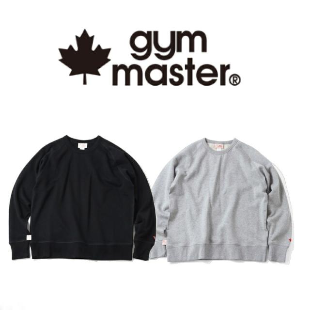 ジムマスター gym master トンプキンスウェットクルーネック G621758 03(杢グレー) 05(ブラック)