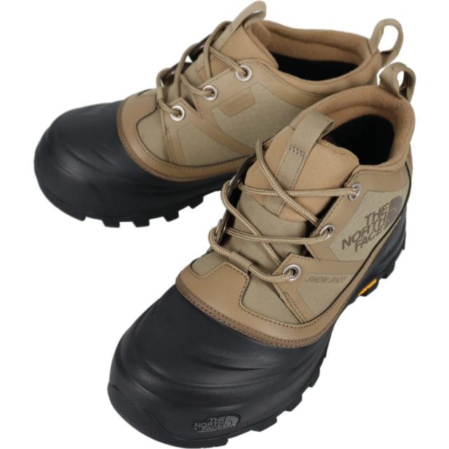 ノースフェイス THE NORTH FACE スノー ショット ロー ウォータープルーフ アークティックグリップ  Shot Low WP ARCTIC GRIP クラシックカーキ/TNFブラック NF52583 CK