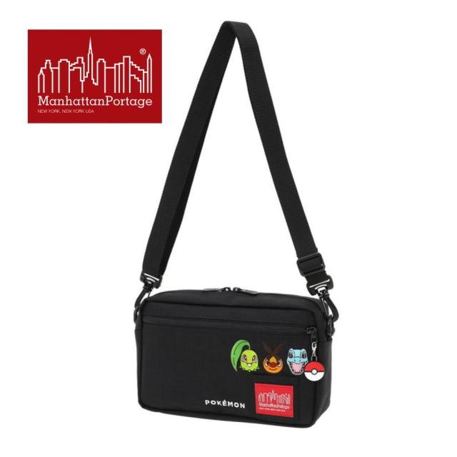 マンハッタンポーテージ Manhattan Portage JOGGER (L) JPN VER 2 ポケモン 25 ZA ブラック 1404-L-2-PKMN25-ZA BLK