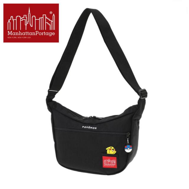 マンハッタンポーテージ Manhattan Portage DUET SHOULDER BAG ポケモン 25 ブラック 2409-PKMN25 BLK