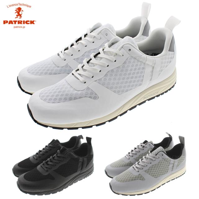 交換返品送料無料 パトリック スニーカー PATRICK キングレット メッシュ KINGLET-ME ホワイト WHT(531360) ブラック BLK(531361) グレー GRY(531364)