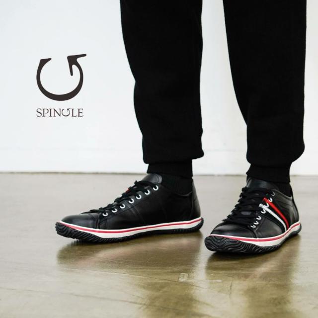 交換返品送料無料 スピングル SPINGLE スニーカー SP-198 ブラック 05 定番
