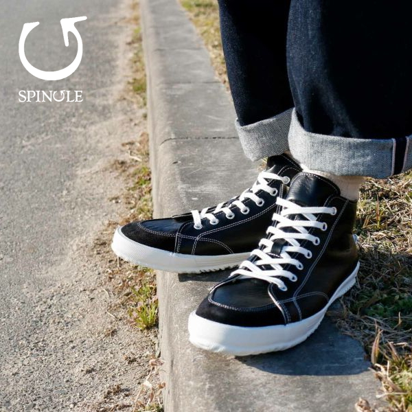 交換返品送料無料 スピングル SPINGLE スニーカー SP-356 ブラック 5 定番