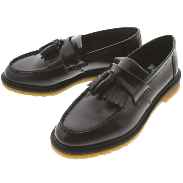交換返品送料無料 ドクターマーチン Dr.Martens エイドリアン タッセル ローファー ADRIAN TASSEL LOAFER ブラック 14573001 定番