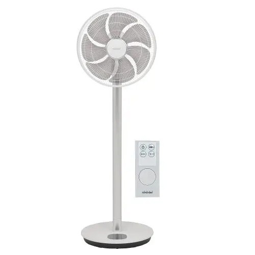 【長期保証付】トヨトミ(TOYOTOMI) FS-FD3524-W ホワイト 35cmDCハイポジションフロア扇風機 リモコン付