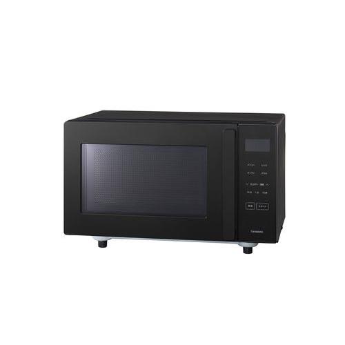 ツインバード(TWINBIRD) DR-E216B ブラック センサー付フラットオーブンレンジ 16L