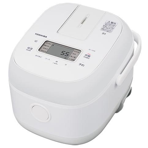 【長期保証付】東芝(TOSHIBA) RC-5XW-W ホワイト IH炊飯器 3合