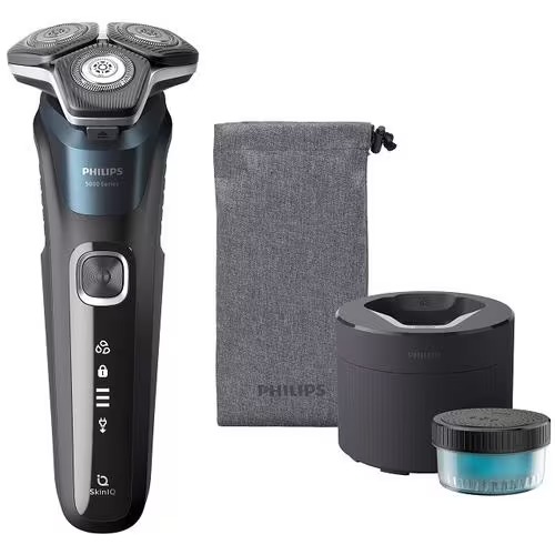 【長期保証付】フィリップス(PHILIPS) S5889/60 エレクトリックブルー 5000シリーズ ウェット&ドライ電気シェーバー