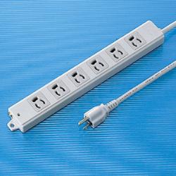 サンワサプライ TAP-KE6-1 工事物件タップ 3ピン6個口 1mの通販はau PAY マーケット - イーベスト | au PAY マーケット－通販サイト