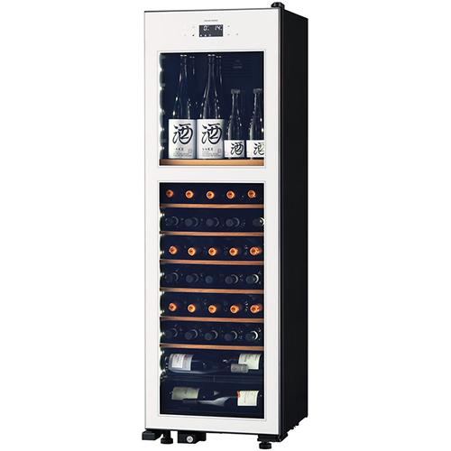 【標準設置料金込】【長期保証付】さくら製作所 LX63DM2Z-RH-W ホワイト ワインセラー 63本収納 右開き