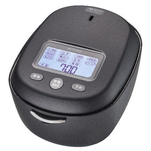 タイガー魔法瓶(TIGER) JRX-S100-KS ストーンブラック 土鍋ご泡火炊き 土鍋圧力IHジャー炊飯器 5.5合