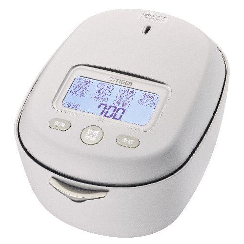 タイガー魔法瓶(TIGER) JRX-S100-WS ミストホワイト 土鍋ご泡火炊き 土鍋圧力IHジャー炊飯器 5.5合