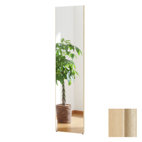 リフェクス 軽くて割れないミラー 鏡 ロング姿見 メープル REFEX 【代引不可/北海道・沖縄・離島配送不可】