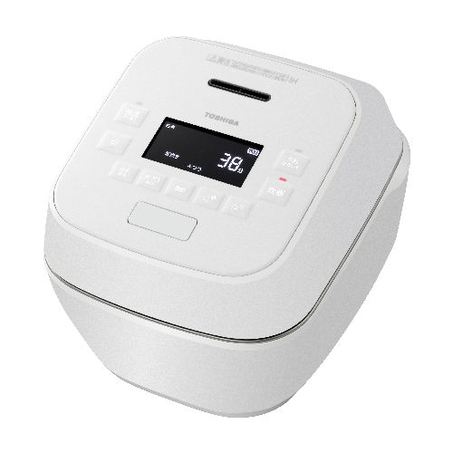 【長期保証付】東芝(TOSHIBA) RC-10SGX-W グランホワイト 炎 匠炊き 真空圧力IH炊飯器 5.5合炊き